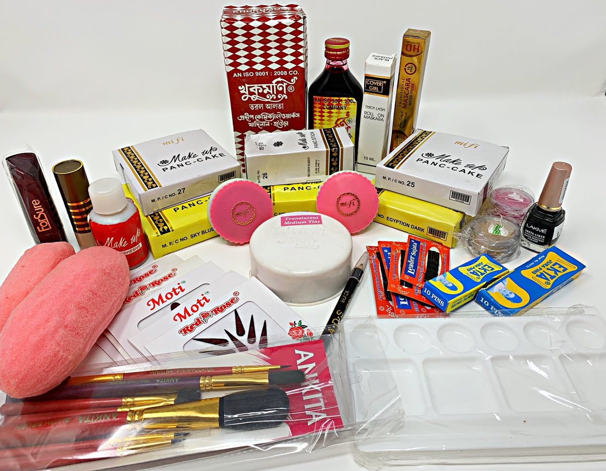 Indian Classical Dance Makeup Items-Bharatanatyam-Kuchipudi online USA ...