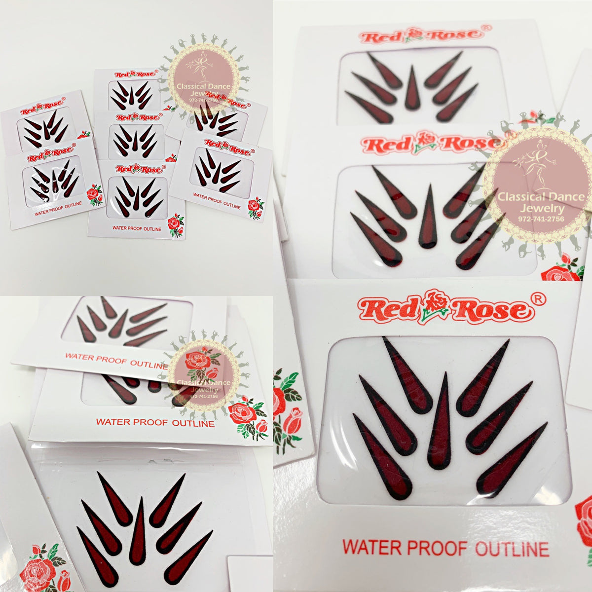 Bindis-Liquid-stickers-Makeup Accessories online USA – Classical Dance ...