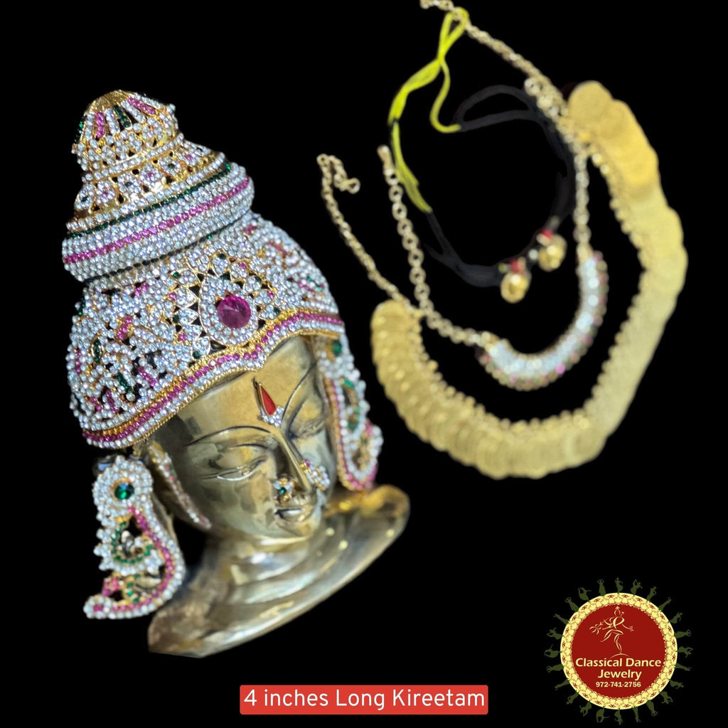 Designer BRASS BUDDHA Goddess Varalakshmi Ammavaru Face Kireetam | Amm ...