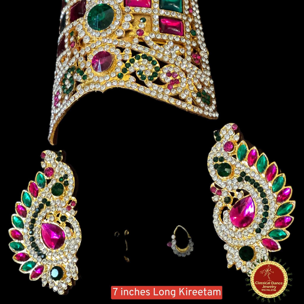 Designer Goddess Varalakshmi AMMAVARU KIREETAM SET | Amman Pooja Festi ...