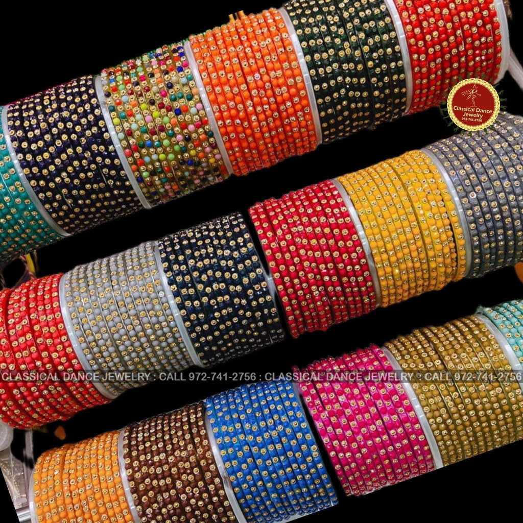 Assorted Glass Bangles Set | Ammavaru Matti Gajulu | Seemantham Weddin ...