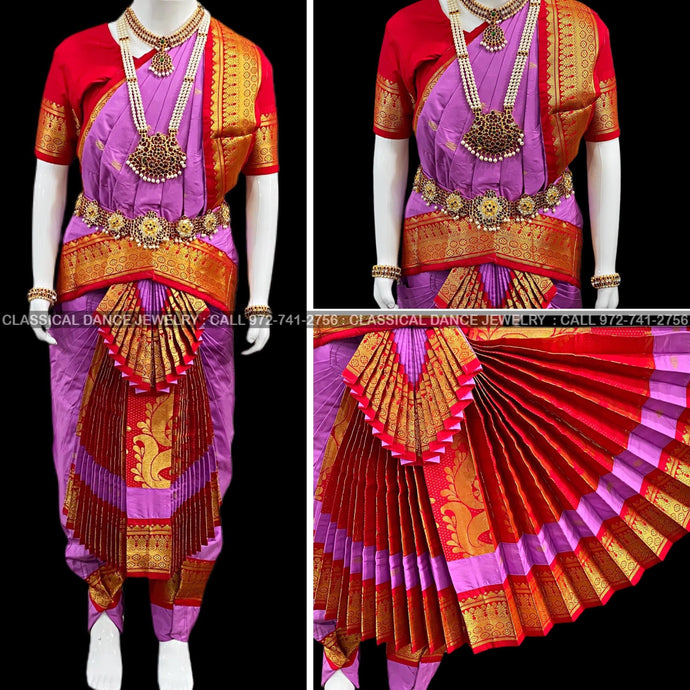 Get Elegant Readymade colorful Bharatanatyam Costumes online in USA ...