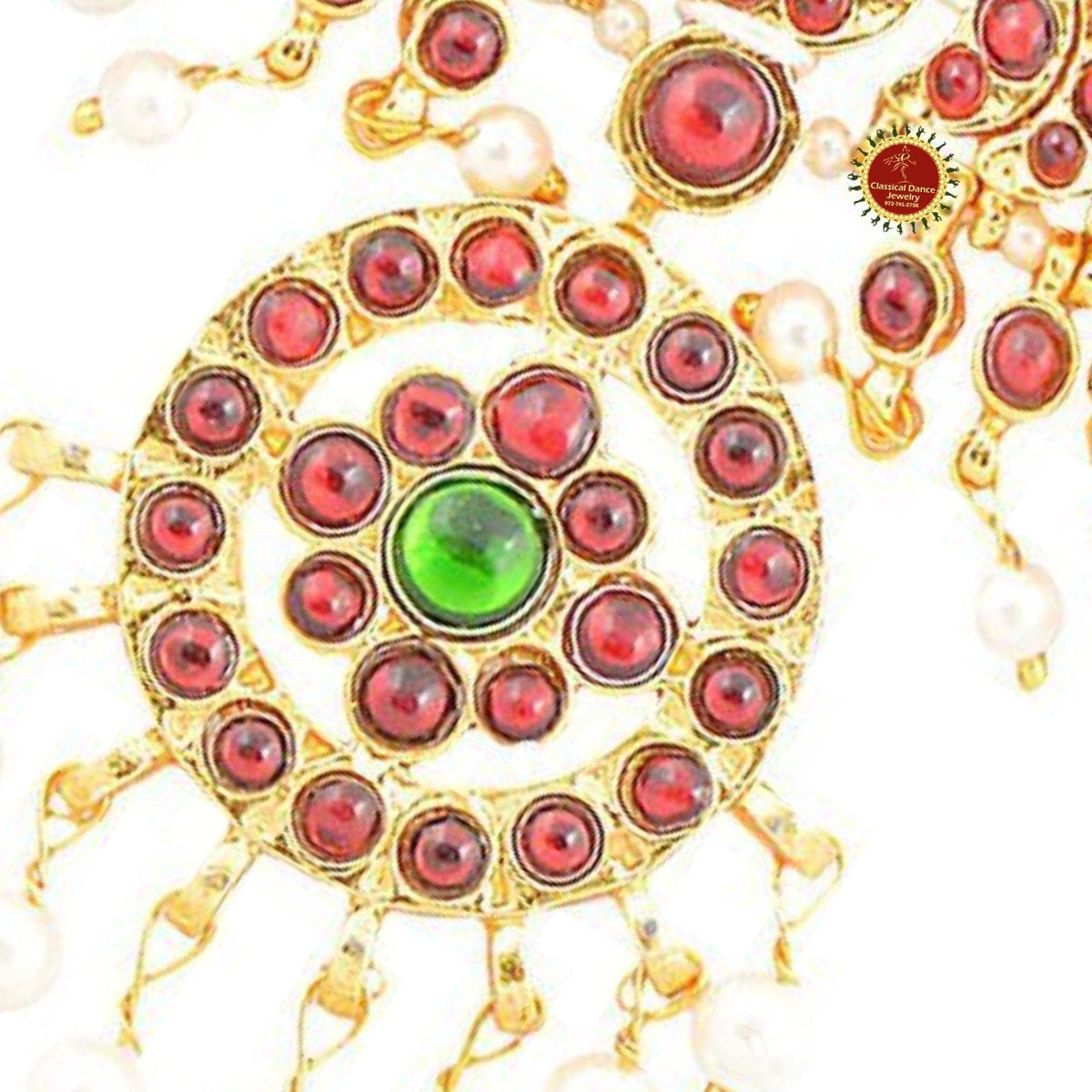Temple Kempu Vanki Bajuband Armlet 'U ' | Indian Jewelry | Small Size ...
