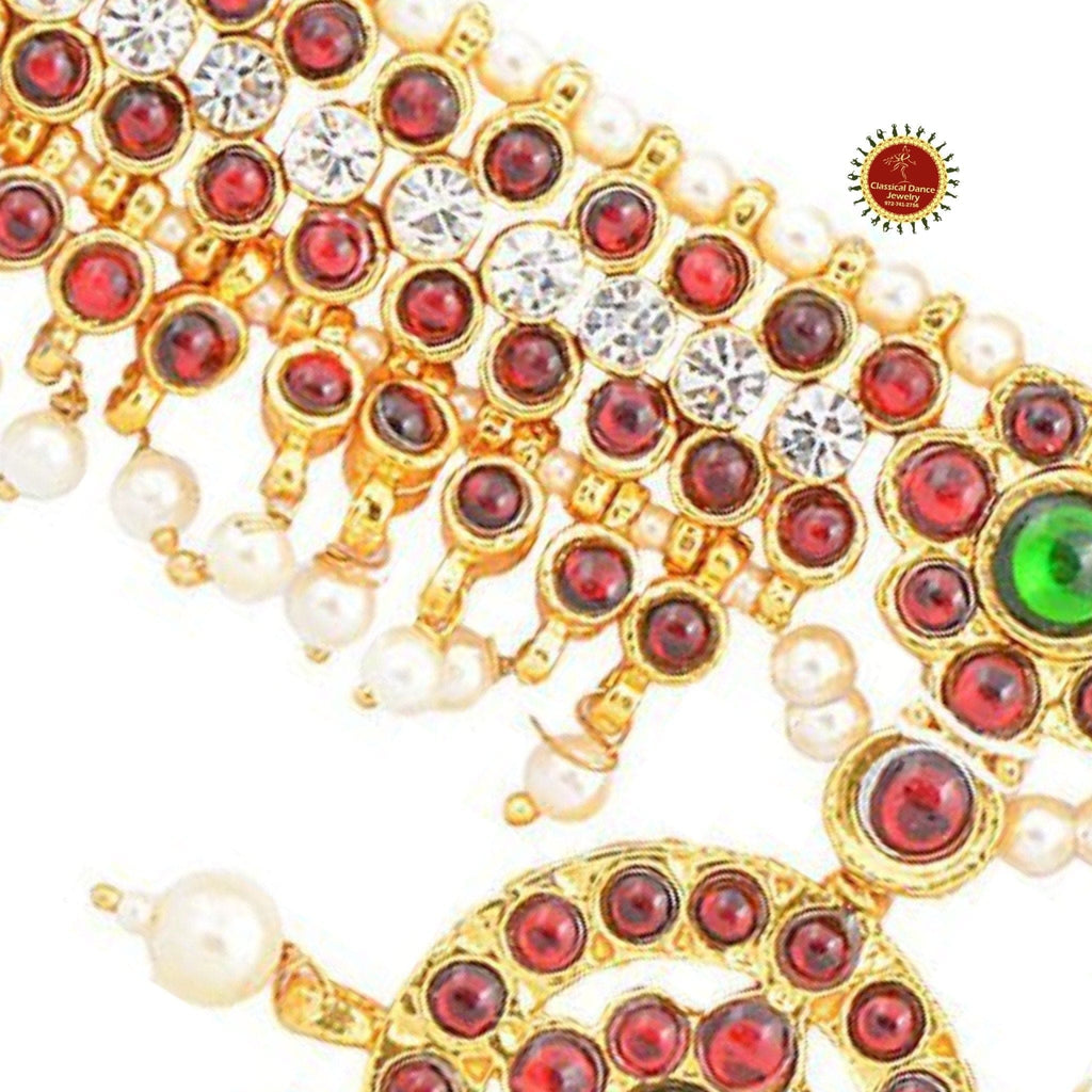 Temple Kempu Vanki Bajuband Armlet 'WS' | Indian Jewelry | Regular Siz ...