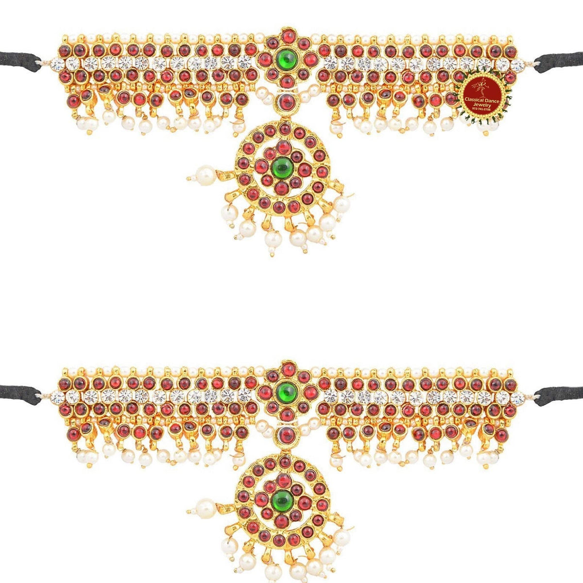 Temple Kempu Vanki Bajuband Armlet 'WS' | Indian Jewelry | Regular Siz ...